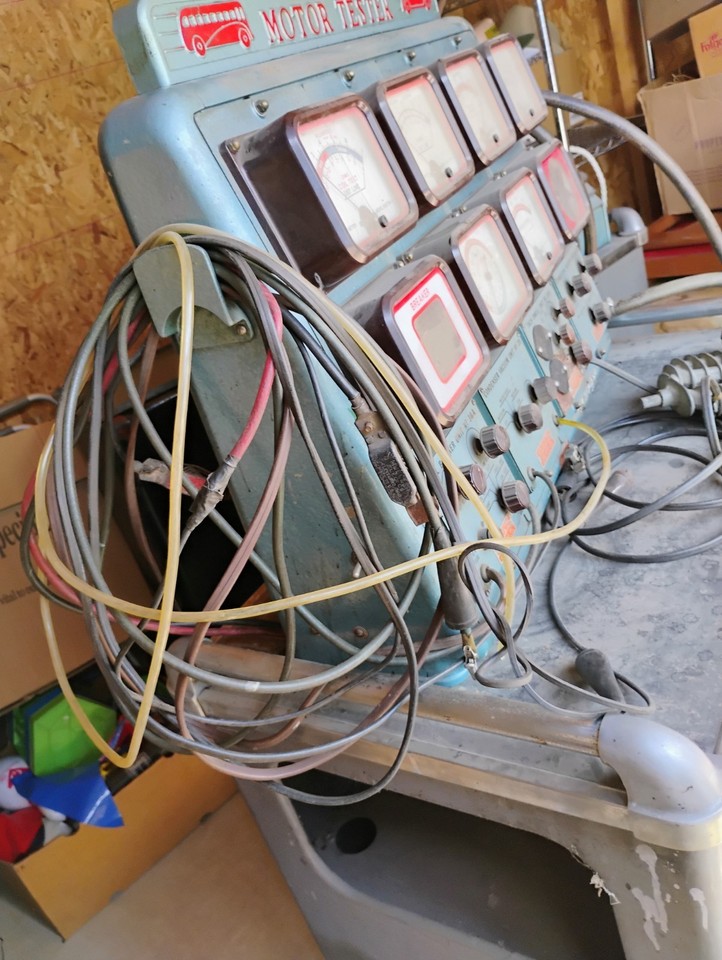 Sun Diagnostic Tune Up Machine Motor Tester Vintage | eBay