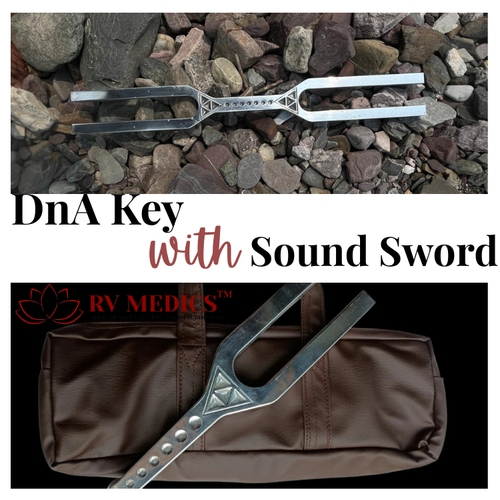 Giant Fork in DnA key with sound sword any frequency of chakra) Free ...
