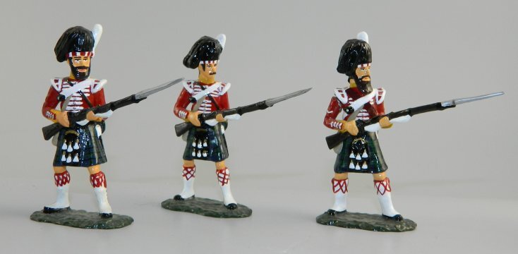 C.W.1 British 93rd Highlanders, The Thin Red Line, Crimean War, Gloss ...