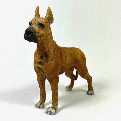 Royal Crown dog figurine Great Dane Boxer bisque porcelain Arnart VTG ...