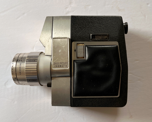 Vintage Bell & Howell 8mm Duo Speed Zoomatic Movie Camera Untested / AS ...
