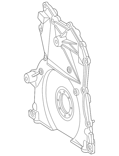 Genuine OEM Engine Timing Cover for MERCEDES 6420100033 for sale online ...