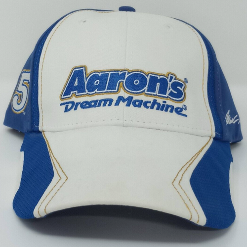 Mark Martin 55 NASCAR ball cap Michael Waltrip Racing Aaron's Dream ...
