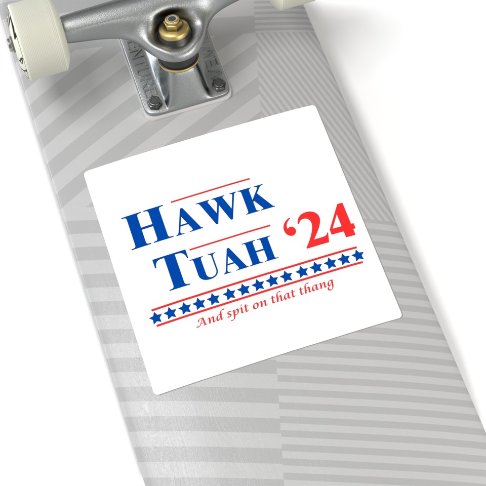 Hawk Tuah Sticker Spit on that Thang Funny Rude Offensive Stickers | eBay