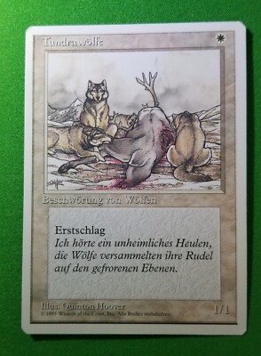 Tundrawölfe (Tundra Wolves) MTG Magic the Gathering GERMAN WotC ...