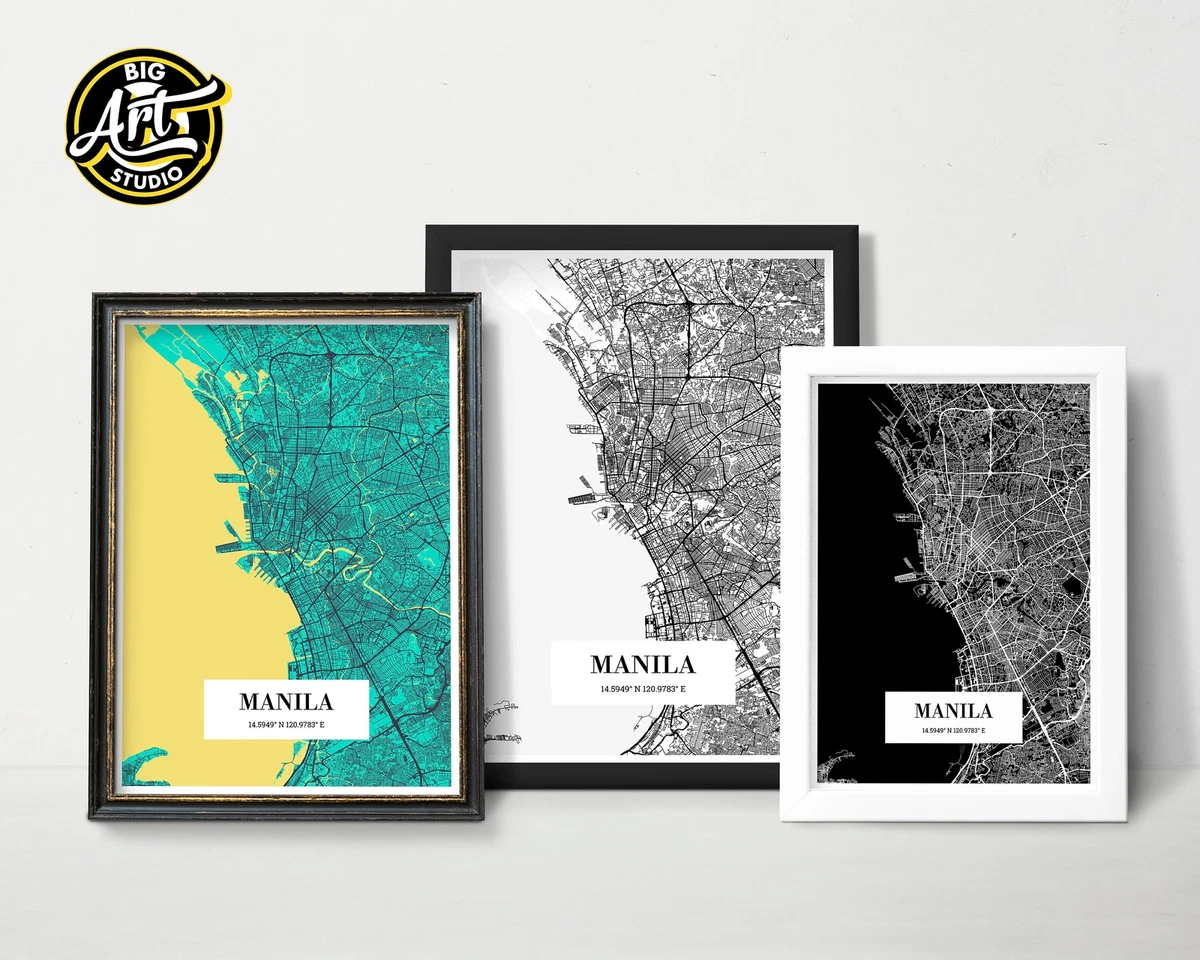 Metro Manila Street Map