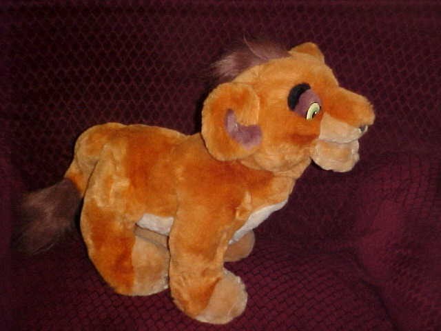 15" Disney Simba's Pride Kovu Talking Plush Toy From Lion King 2 ...