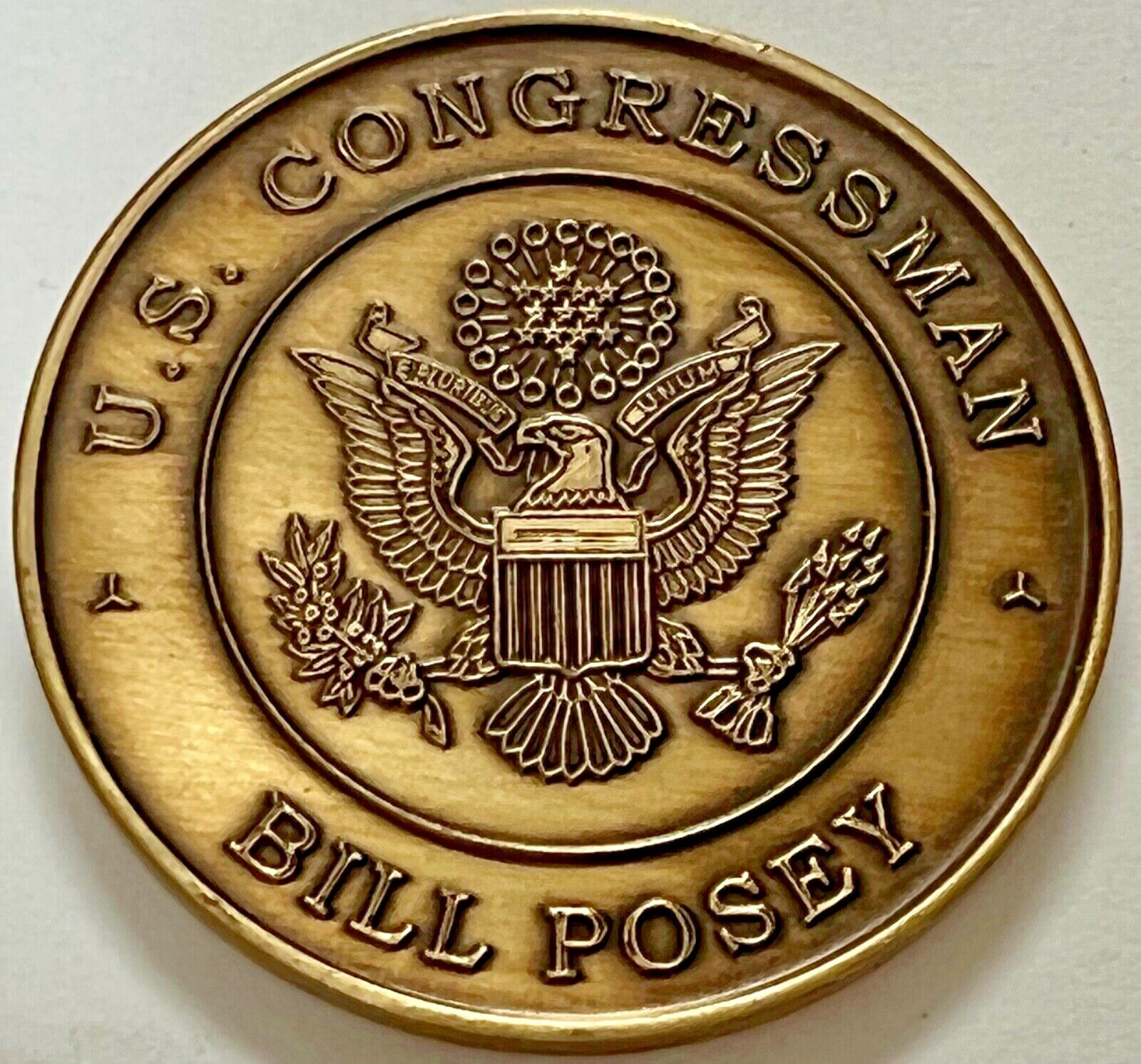 Challenge Coin US Congressman Bill Posey | eBay