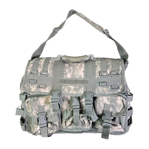 Code Alpha Digital Camo Padded Tactical Laptop Messenger Bag | eBay