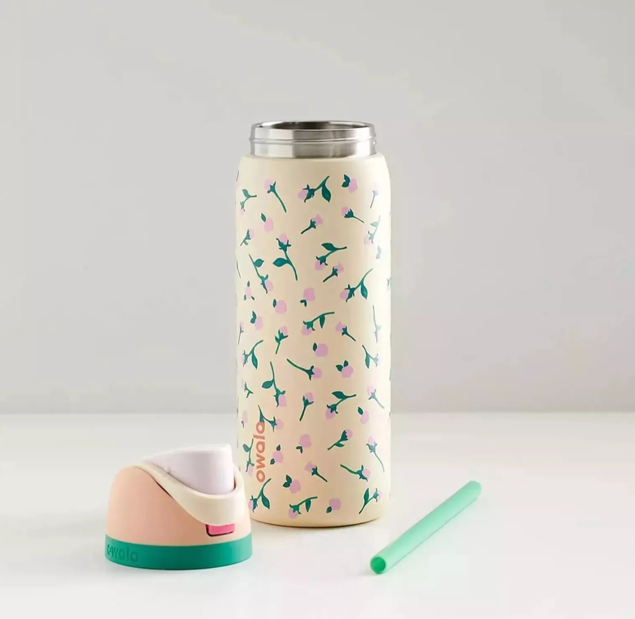 Owala Tea Time Rosebud Floral Urban Outfitters Freesip 32 oz Bottle ...