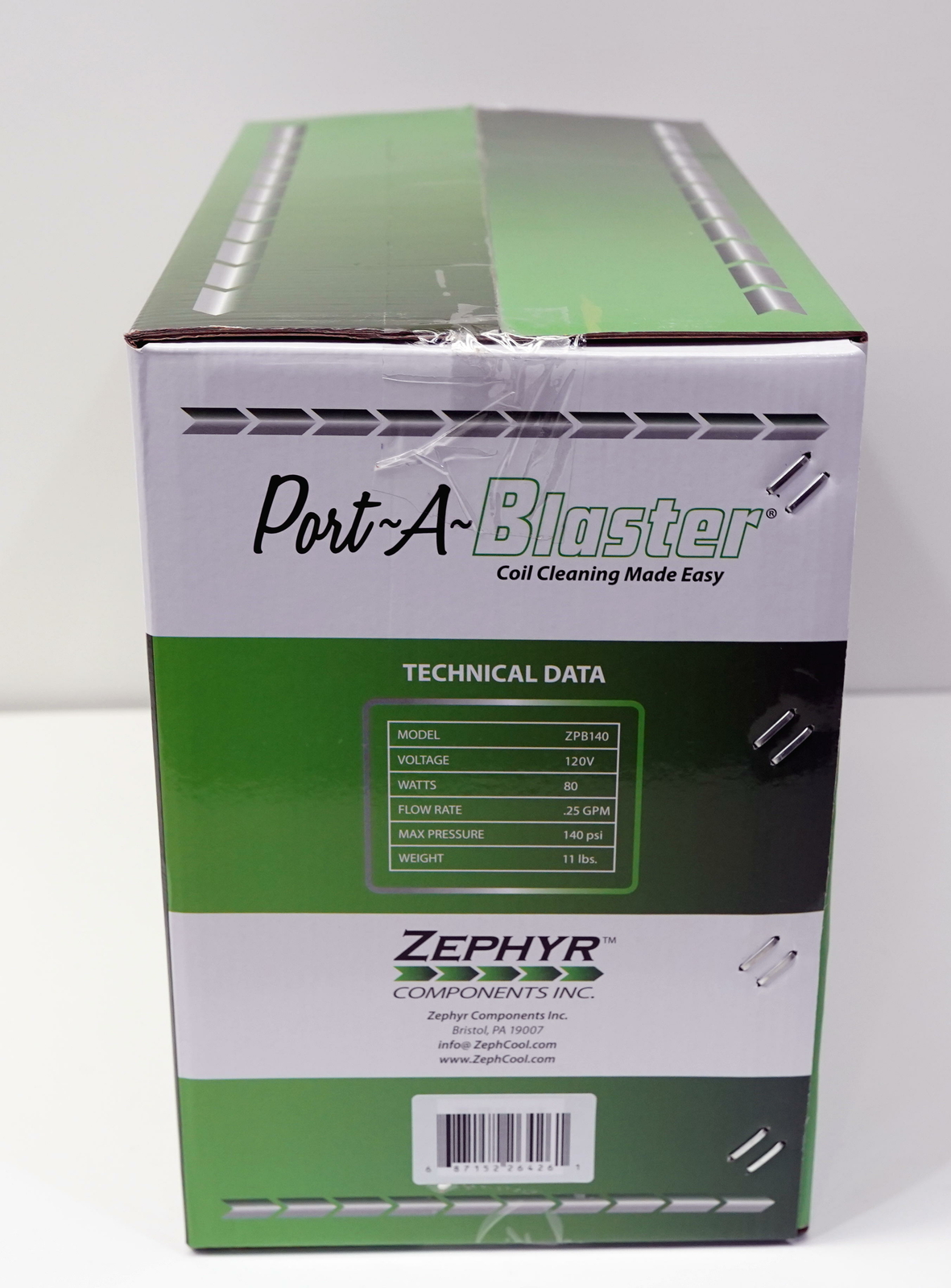 ZPB140 Port A Blaster HVAC Coil Cleaning Portable Pressure Washer ...