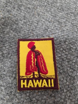 Hawaii State figure Shield used Emblem Patch | eBay