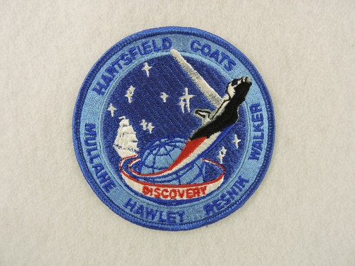 Vintage NASA Space Shuttle Discovery Patch 4 in STS 41D Hartsfield Coats Resnik | eBay