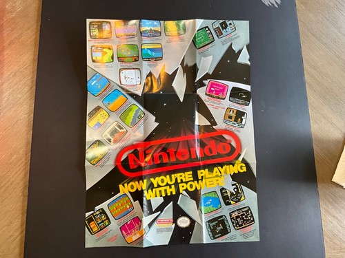 VINTAGE NINTENDO POSTER INSERT | eBay