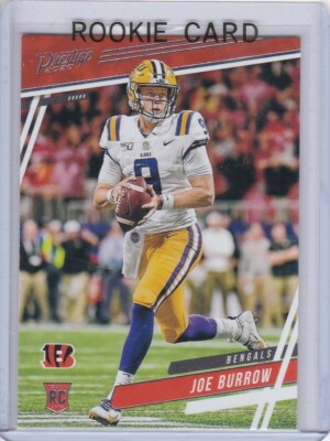 JOE BURROW ROOKIE CARD 2020 Prestige Football RC Cincinnati Bengals LSU ...