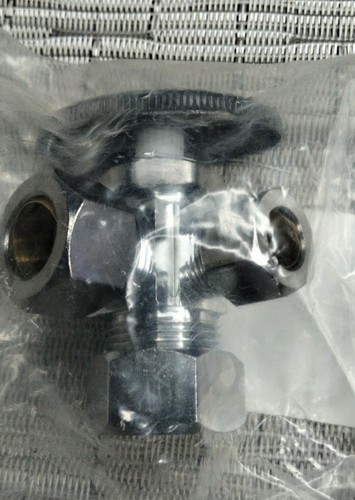 Maintenance Warehouse Multi Turn Dual Angle Stop Valve 1/2Cx1/2Cx3/8C ...