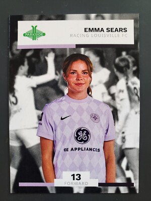 2025 Parkside NWSL Soccer - EMMA SEARS, Racing Louisville FC Team Set ...
