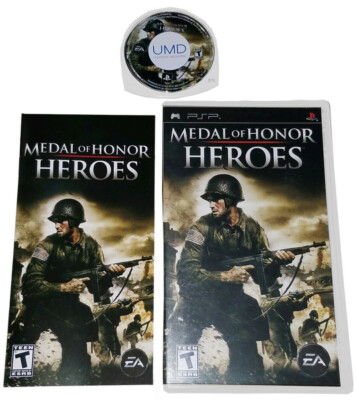 Medal of Honor Heroes (Sony PSP) Includes Booklet | Multi-Player Online ...