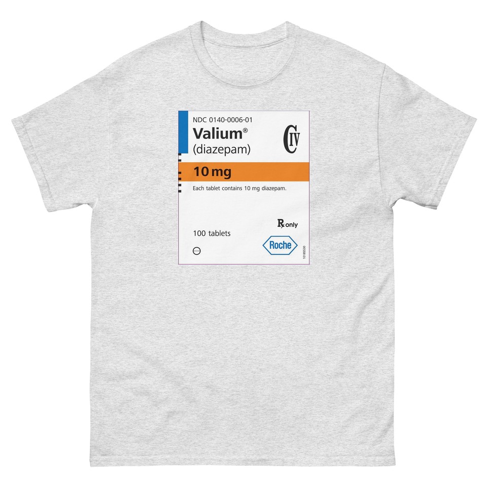 Valium Drug Label Vintage Advertising Unisex T-Shirt | eBay