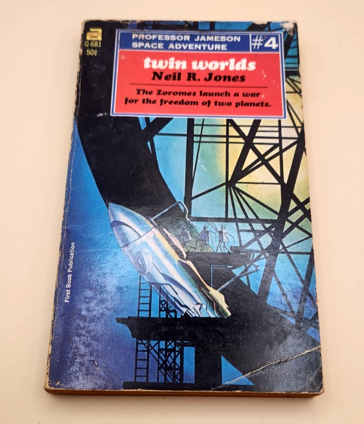 Neil R. Jones Book Lot of 5 - Professor Jameson Space Adventure Series ...