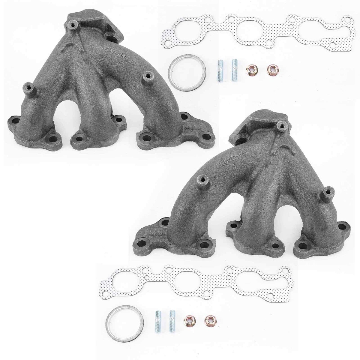 Exhaust Manifold Studs Nuts Kit A-Premium Front & Rear Exhaust Manifold ...