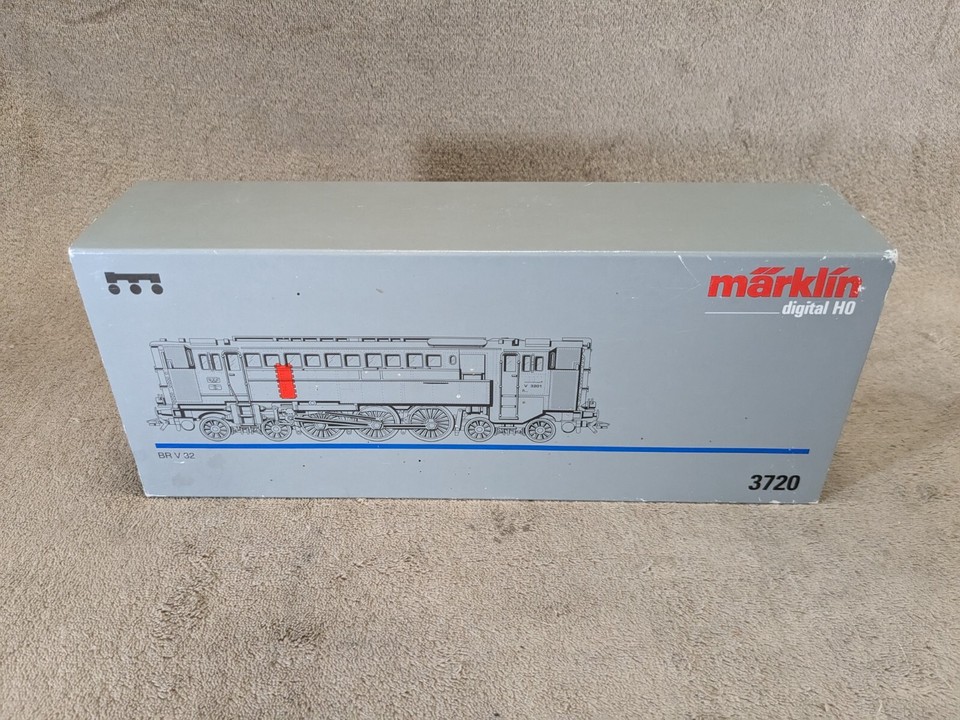 Marklin HO 3720 Steam Locomotive 4-6-4 BR V 32 HO #3201 Untested | eBay