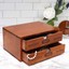 Wooden Small Chest of Drawers Storage Cabinet Desktop Trinkets Box ...