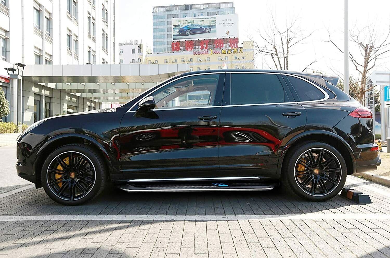 2Pcs Fits for Porsche Cayenne 2018-2021 Side Steps Running Board Pedal ...