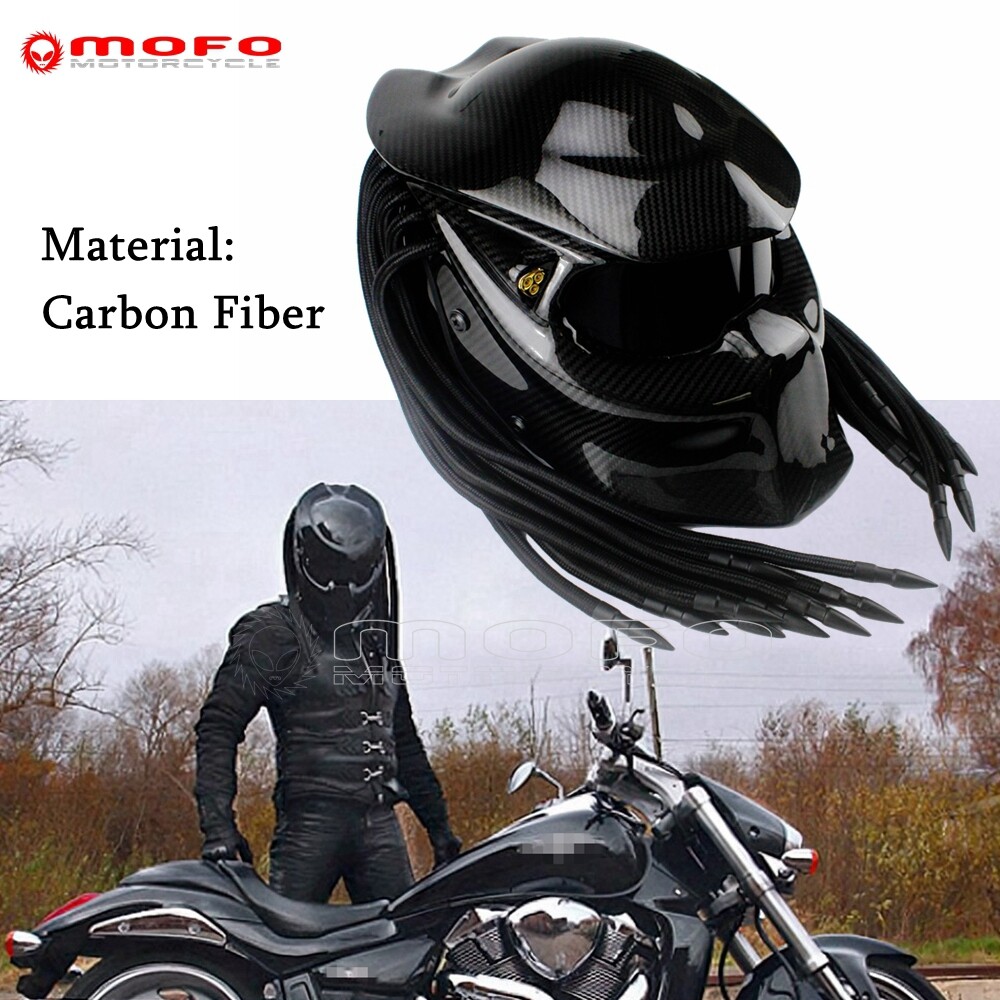 Motorcycle Helmet Predator Fierce Predator Themed Motorcycle Helmets