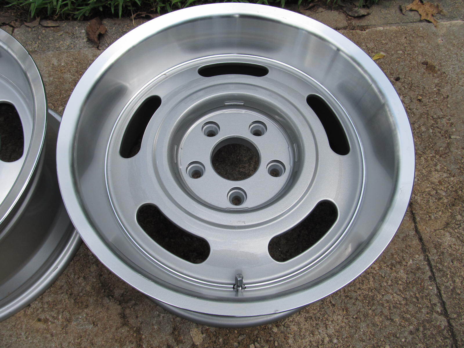 NEW YEAR ONE 17" X 8" GMC Chevy Truck 5 on 5" 4-1/2" back space Rally ...