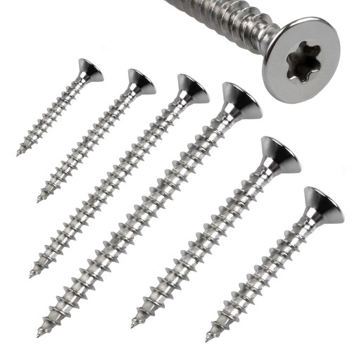 Spanplattenschrauben Edelstahl Torx Ø3-6mm Vollgewinde Holzschrauben ...