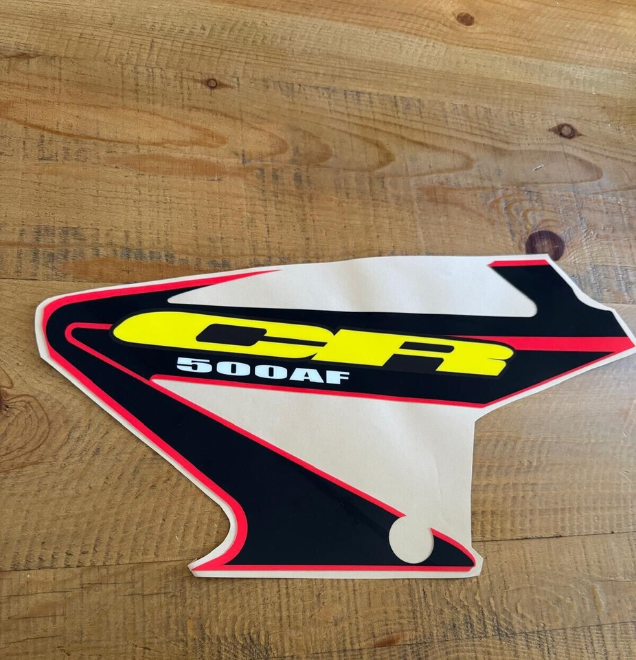 2003HONDA CR 500AF CR 500 AF STROKE SHROUDS PANELS DECALS GRAPHICS ...