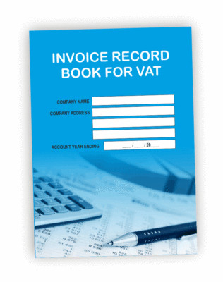 INVOICE RECORD BOOK FOR VAT (A4) Accounts Sales Tax | eBay UK