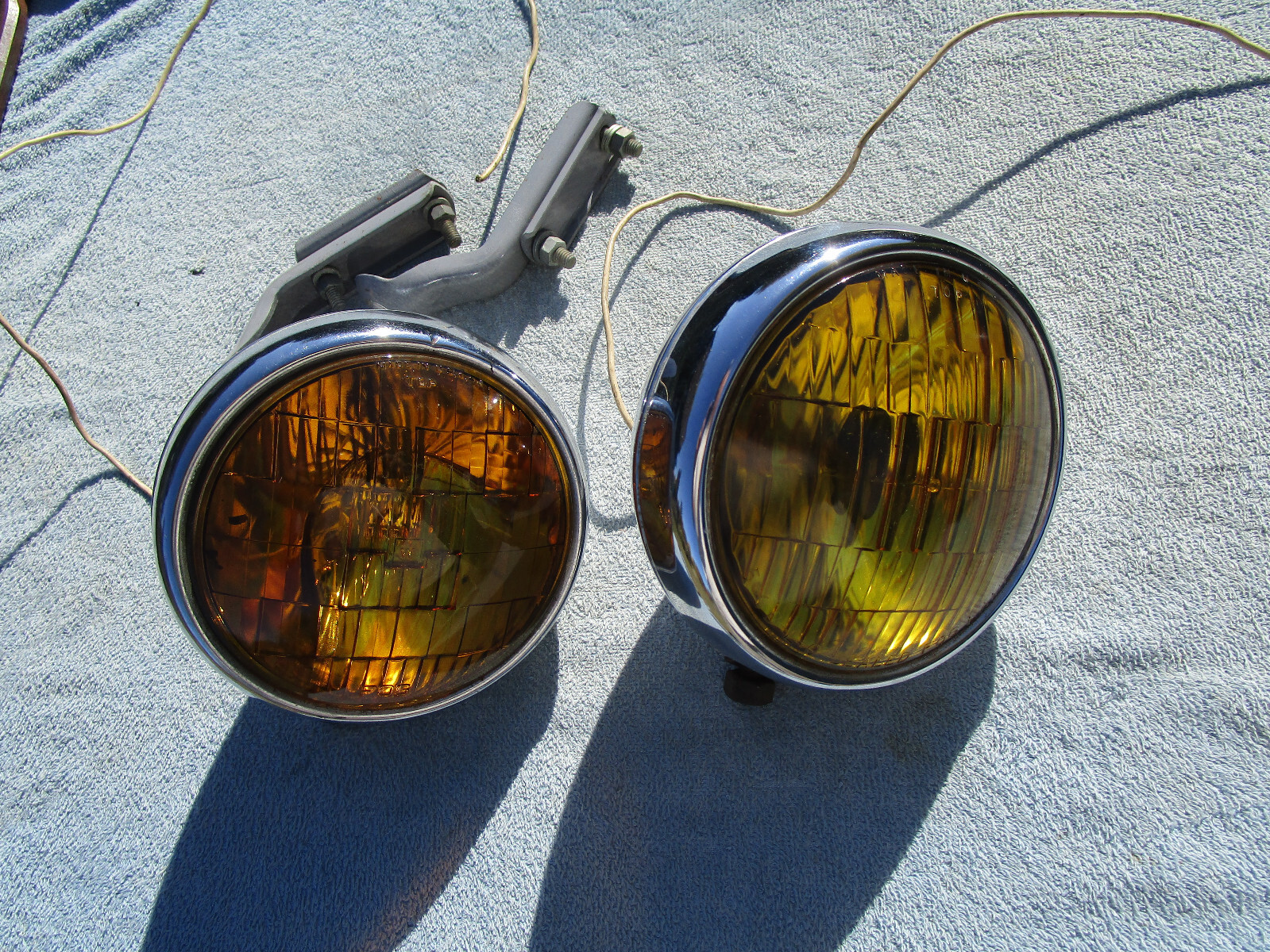 1940s BLC 2002C Fog Lamps & Bracket | Right | 1000-1500lm | Clear ...