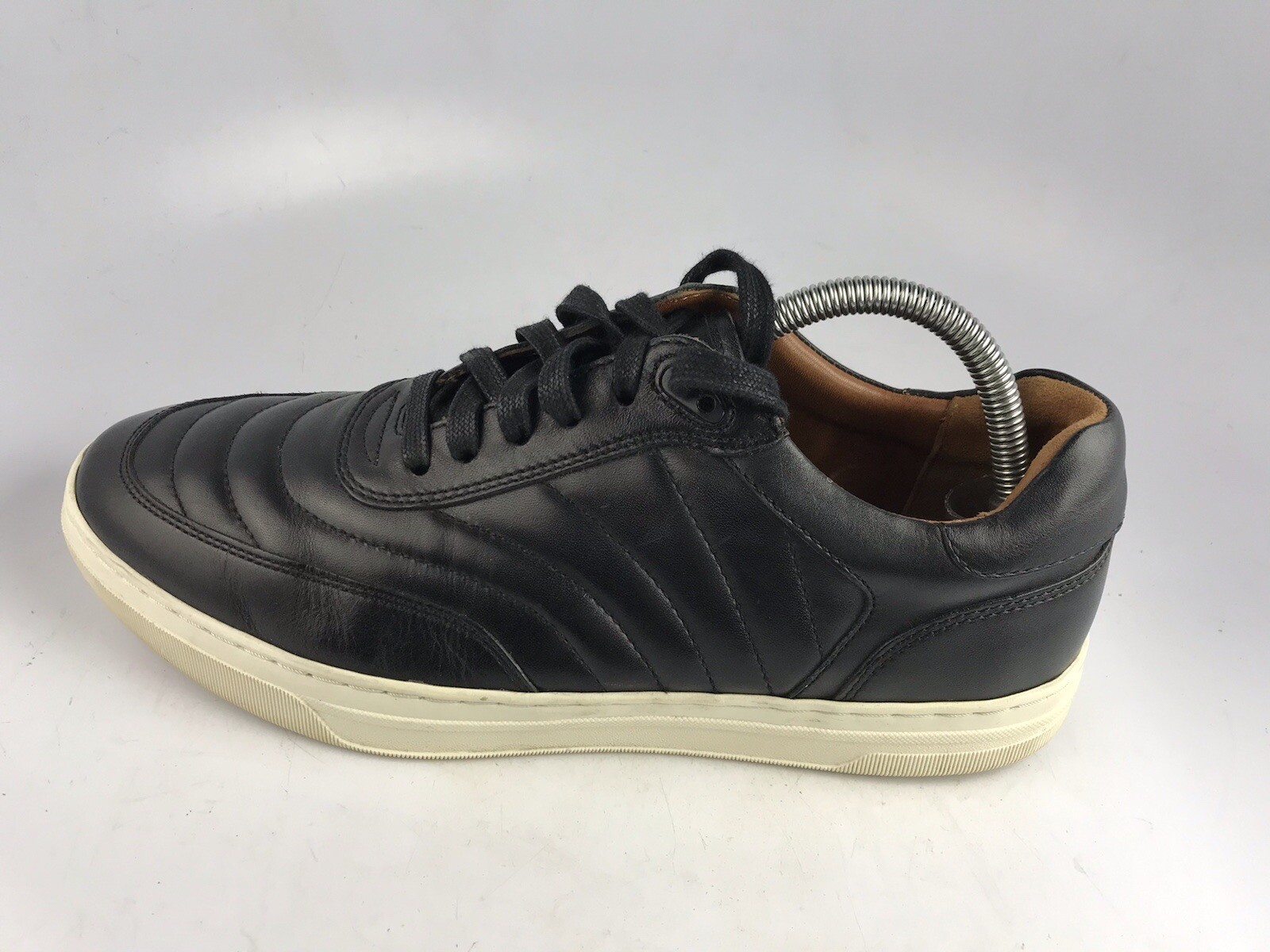 Johnston and Murphy 25-2665 Black Leather Casual Lace… - Gem