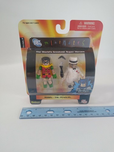 2006 DC Minimates Art Asylum Series 2 - Robin & The Penguin 2 Pack | eBay
