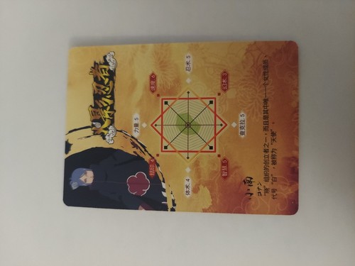 NARUTO CCG JAPANESE KONAN RARE R MINT STAT CARD | eBay