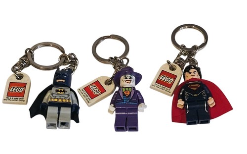 Lot Of 3- LEGO DC Comics Super Heroes Joker Batman Superman Minifigure ...
