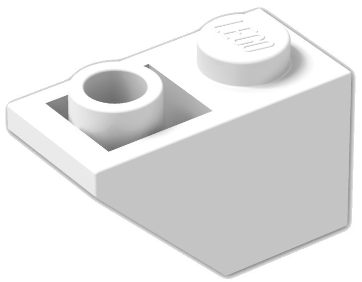 ☀️50x NEW LEGO 1x2 WHITE Inverted Slopes (#3665) BULK Parts Building ...