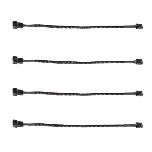 4-Pin PWM Fan Splitter Cable,10.6 Inch PC Fan Extension Cable, CA PWM ...