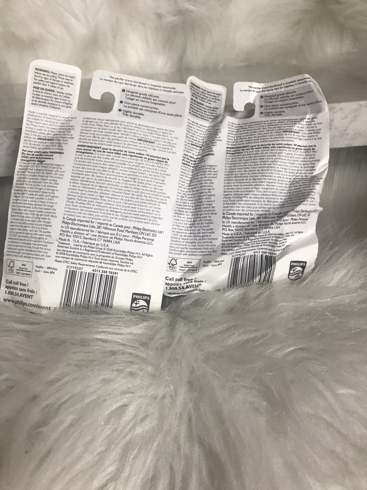 2- Philips Avent Super Soothie 3m+ Pink Pacifier Total Of 4 Pacifiers ...