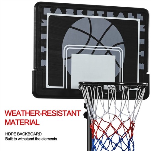 Basketball Hoop Goals Kids Portable Basketball Net Stand 7ft Height ...