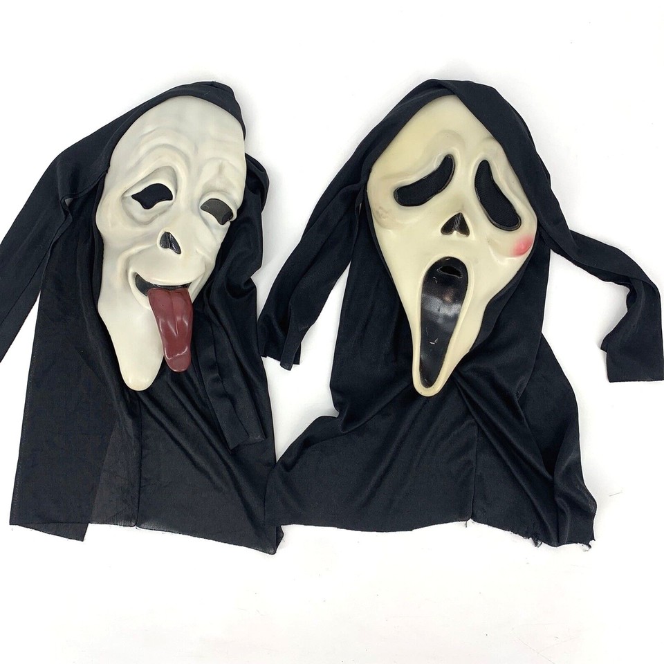 Ghostface Scream Mask Vintage Fun World Easter Unlimited Scary Movie ...