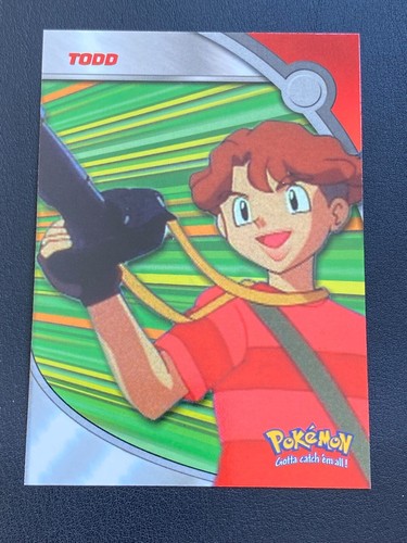 ENGLISH POKEMON CARD TOPPS - TODD TV ANIMATION SERIE 1 NON HOLO - NM+ ...