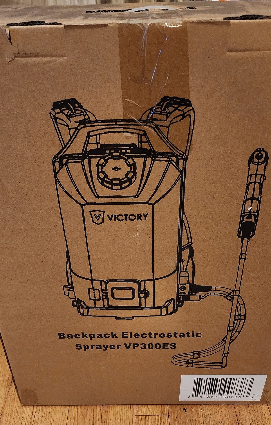 Victory Innovations VP300ES Professional Electrostatic Backpack Sprayer ...