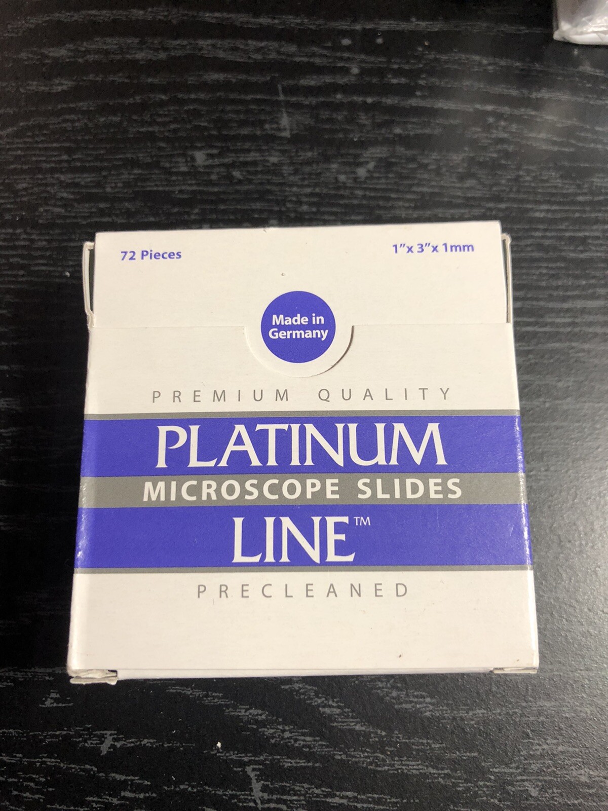 Pack of 72 Mercedes Platinum Line StarFrost Microscope Slide MER 7255 ...