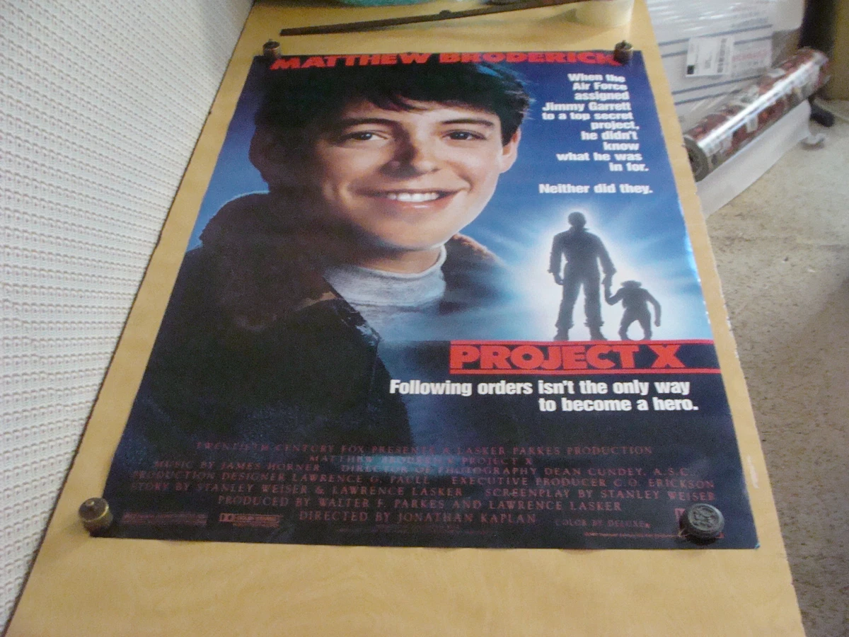 Project X 1987 Poster