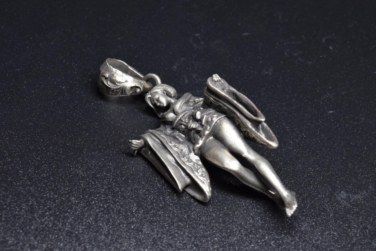 Sterling Silver Unique Kimono Lady Figure Charm Penda… - Gem