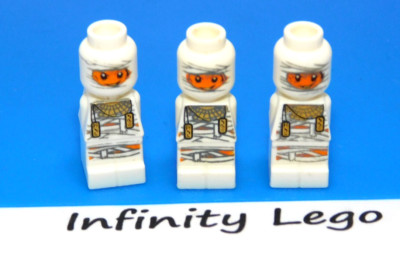 3 LEGO Ramses Pyramid King Micro Figures from Board Game 3843 ...