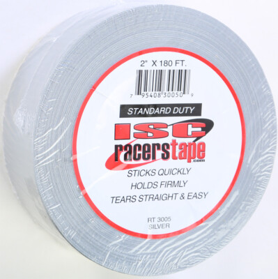 Isc Racers Tape 2"X180' (Silver) Rt3005 | eBay